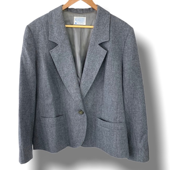 Pendleton | Jackets & Coats | Pendleton Wool Blazer Classic Essential ...